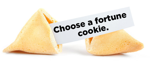 Pick A Fortune Cookie, Say WTF
