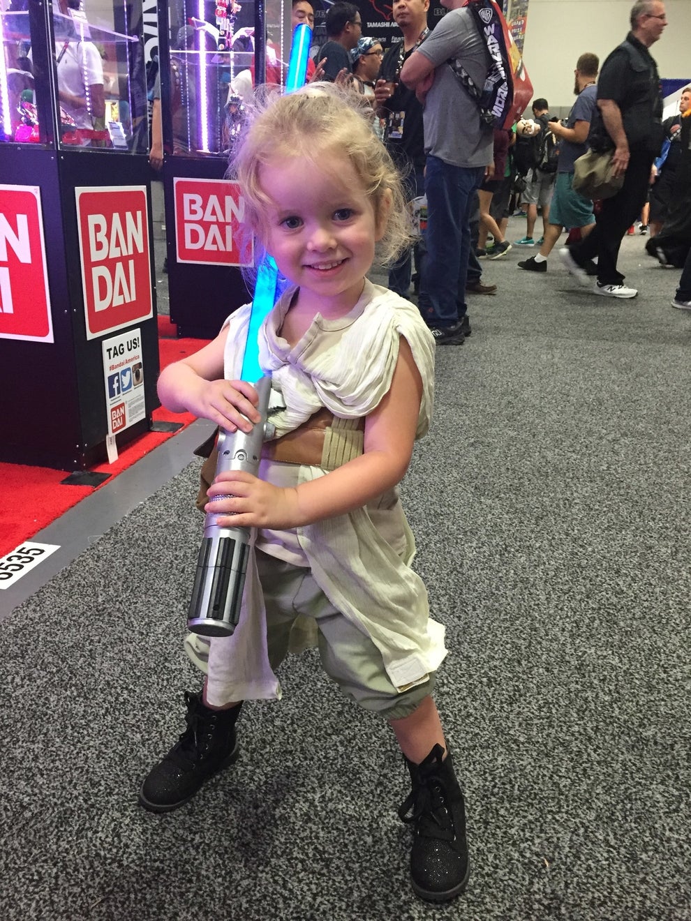 Little Girls Went To Comic-Con Dressed As Rey And That's So Important