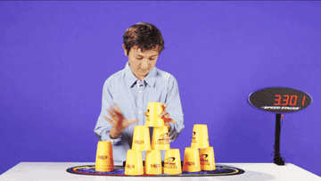 These Kids Learned How To Stack Cups And Were Actually Good At It