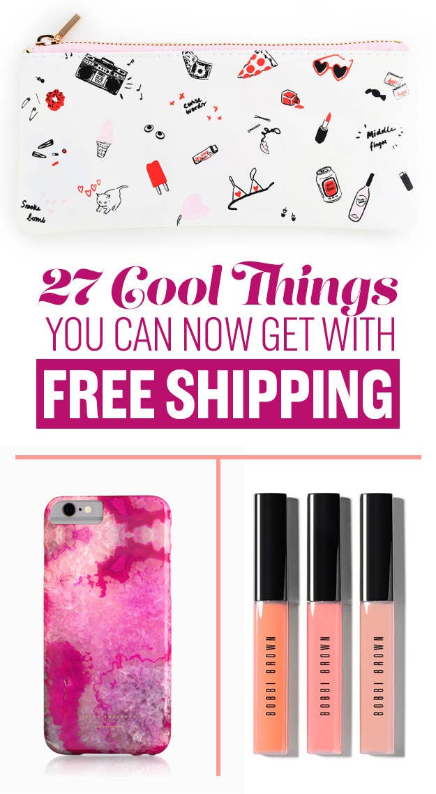 27 Cool Things You Can Now Get With Free Shipping