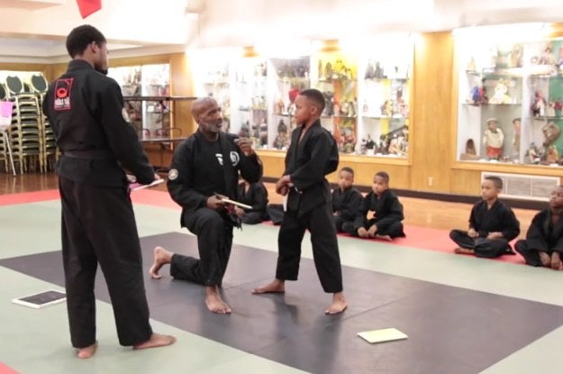 This Karate Teacher Gave His Student The Most Heartwarming Pep Talk