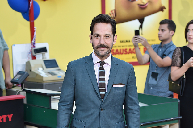 Paul Rudd At The Premiere Of Sausage Party