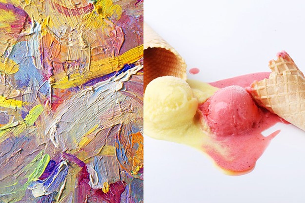 Abstract Food Art