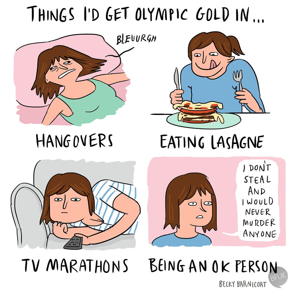 14 Comics For Anyone Who Watches The Olympics