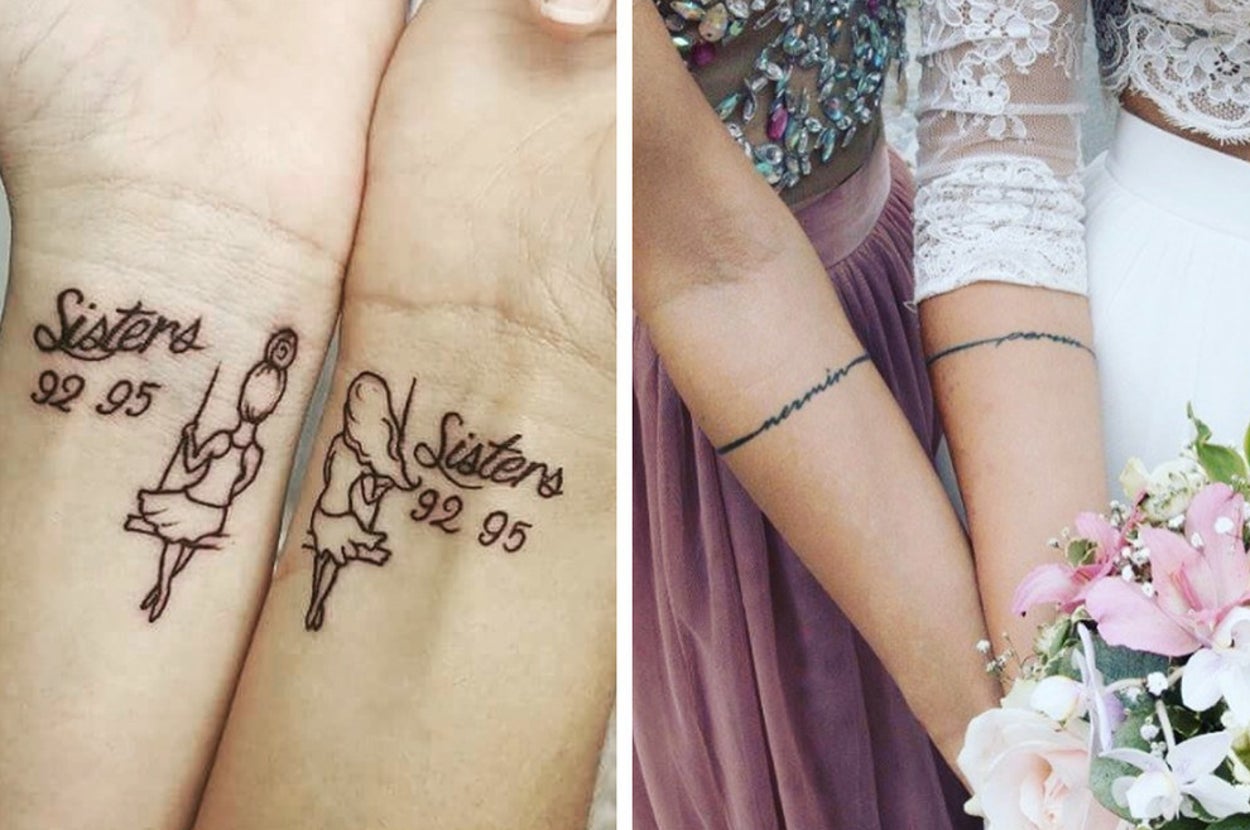 two sisters tattoos