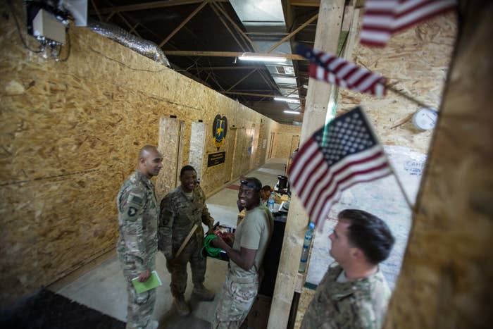 Rare Photos Show Life Inside A US Military Base In Iraq