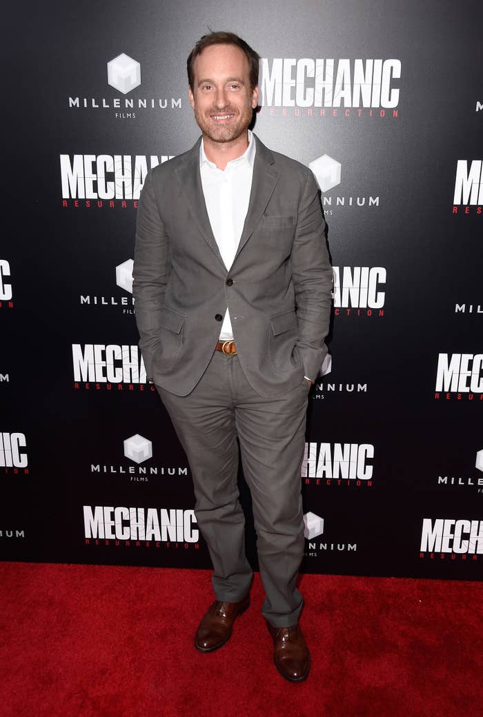 Tony Mosher At The Premiere Of Mechanic: Resurrection