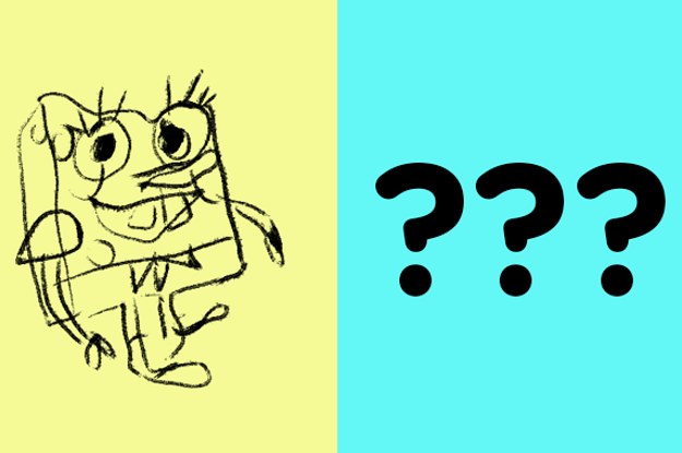 Can You Identify The Cartoon From My Crappy Left-Handed Drawing