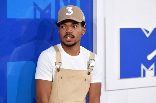 No One Was Cuter Than Chance The Rapper On The 2016 VMAs White Carpet ...