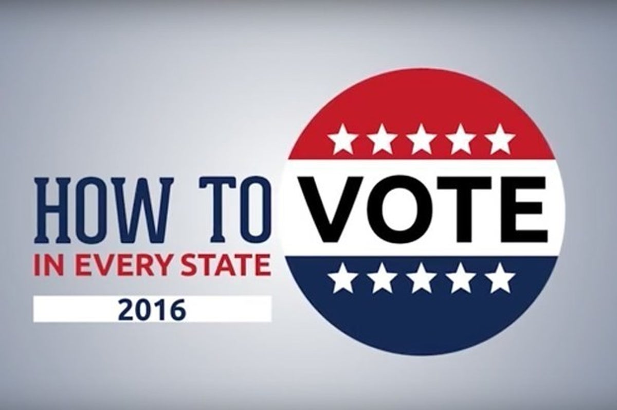 Here's How To Vote In Every US State