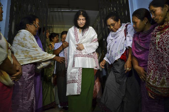 This Woman Is Breaking The World’s Longest Hunger Strike After 16 Years