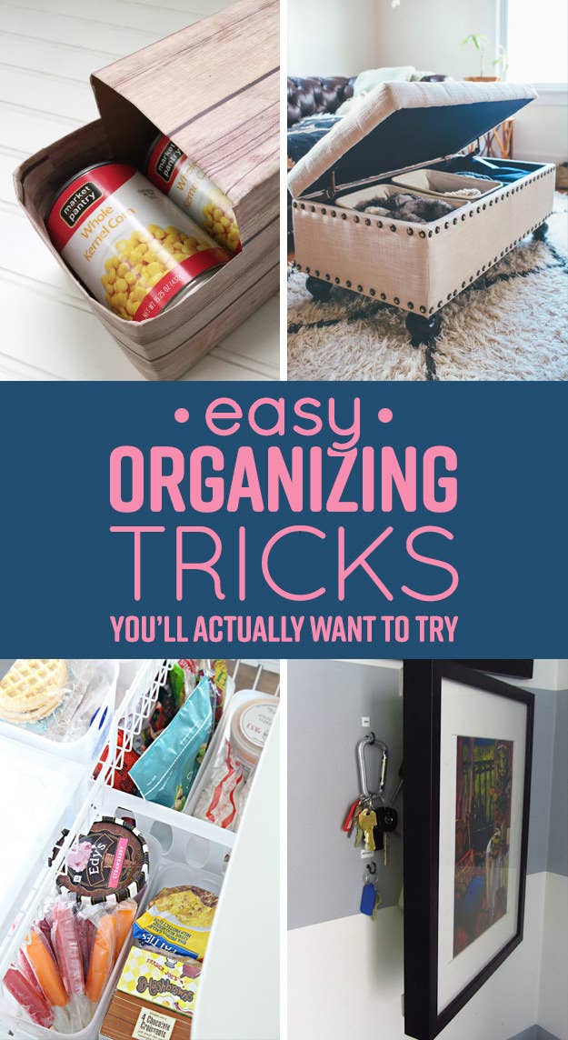 7 Easy Organizing Tricks You'll Actually Want To Try
