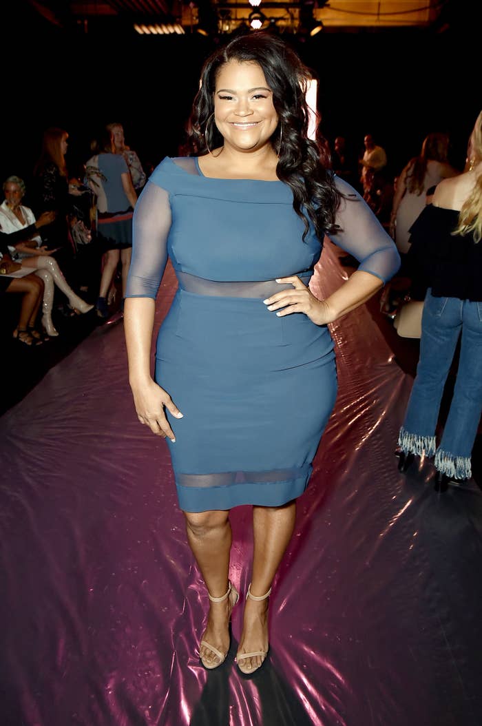Christina Mendez At The Chiara Boni La Petite Robe Show During NYFW