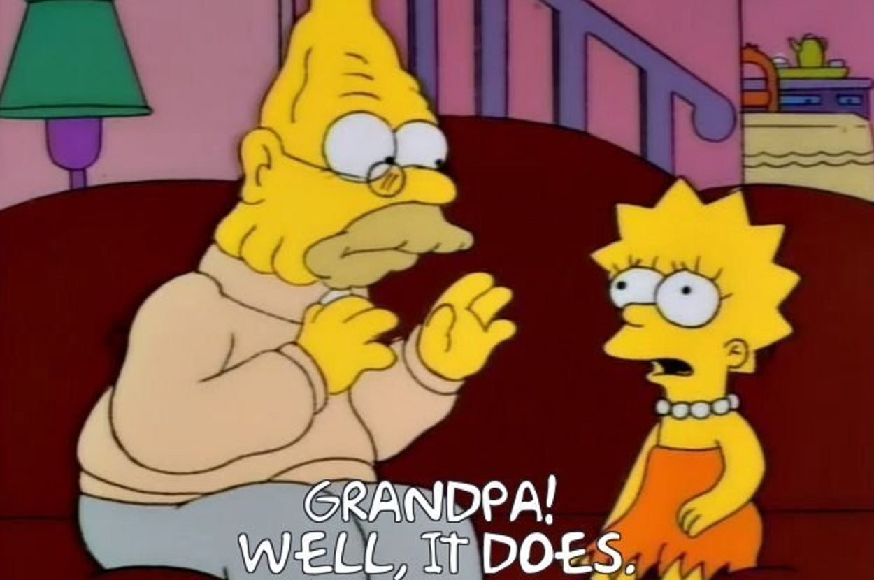 21 Abe Simpson Moments That Will Never Not Be Funny