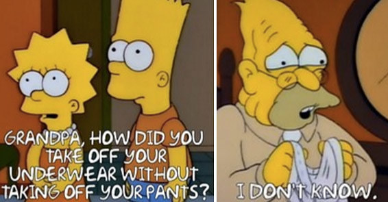 21 Of The Greatest Abe Simpson Moments Ever