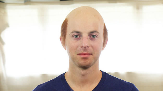 Men Saw How They Would Look If They Lost Their Hair And They Totally ...
