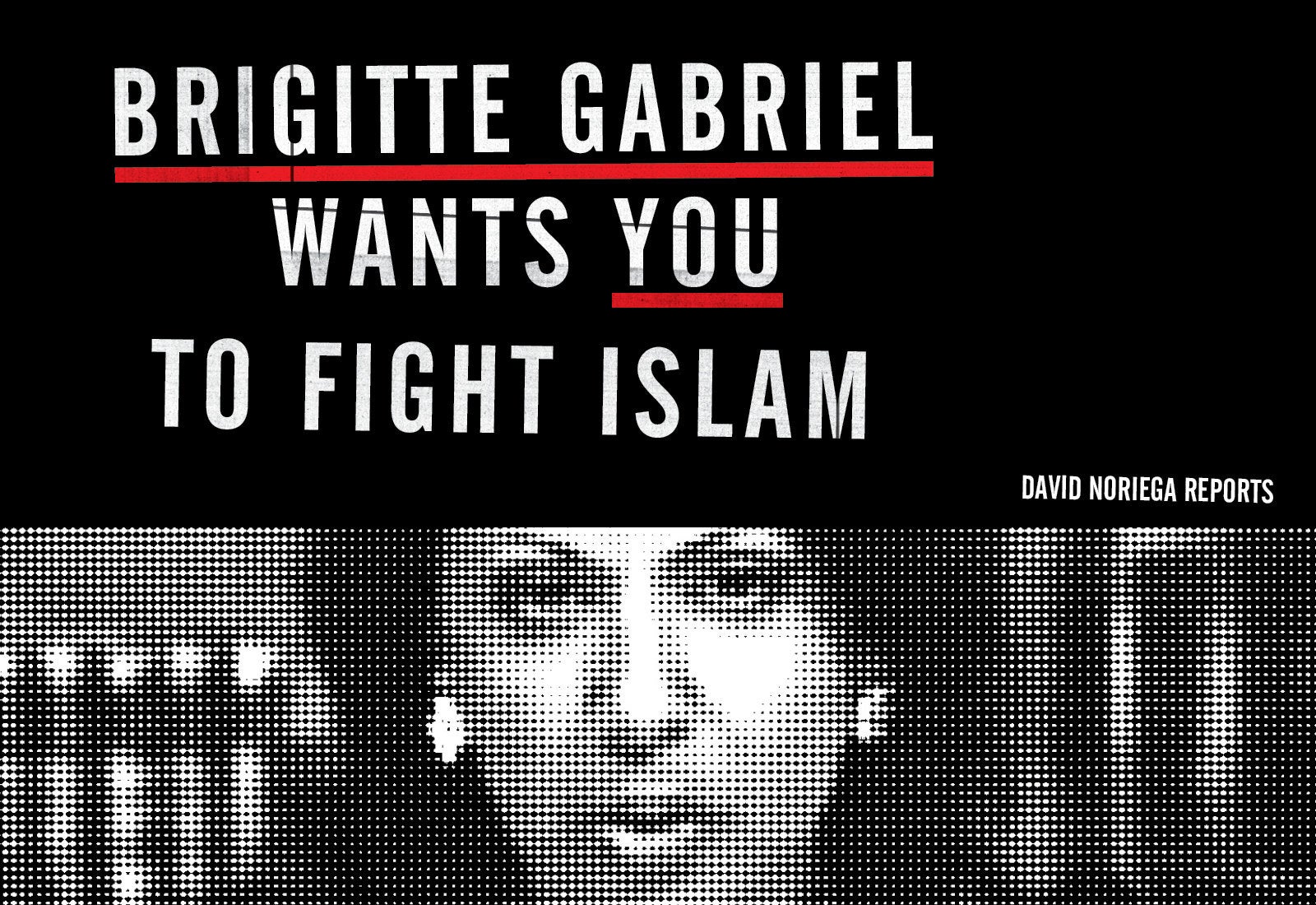 Brigitte Gabriel Wants You To Fight Islam