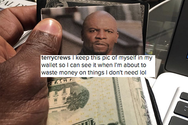 Terry Crews Has A Picture Of Himself In His Wallet So He Can Save Money