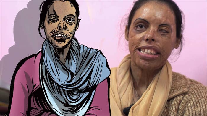 Here's A Comic Book Created By Acid Attack Survivors That Depicts Them ...