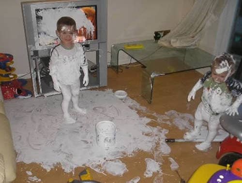Show Us The Biggest Mess Your Kid Has Ever Made