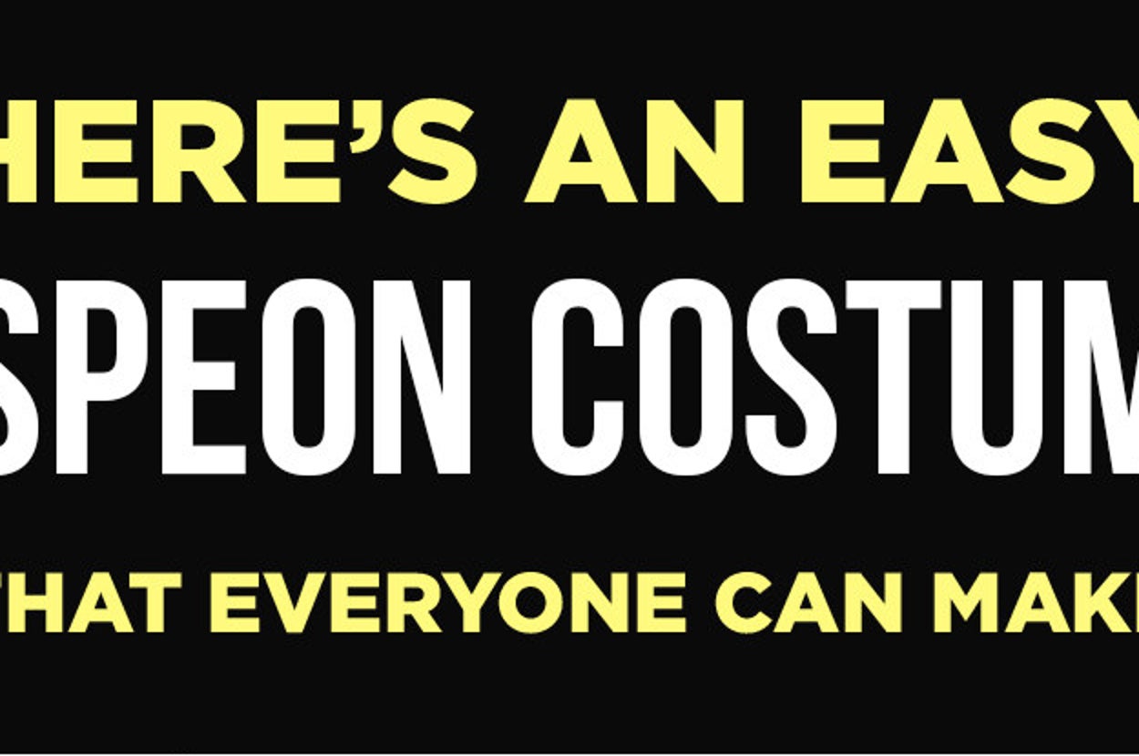 Here's An Easy Espeon Costume Anyone Can Make