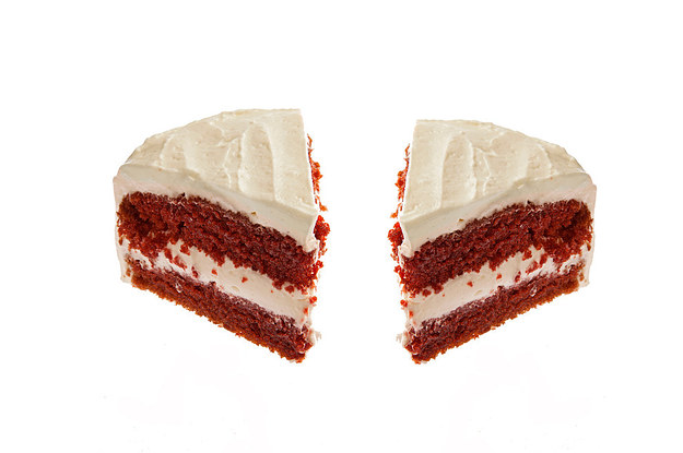 Which Slice Of Cake Is Sliiiiightly Bigger?