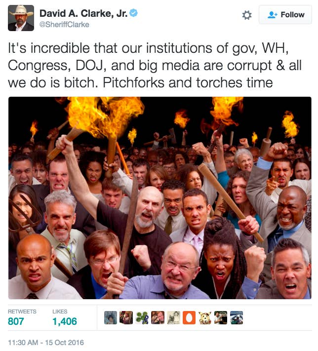 A Pro-Trump Sheriff Is Calling For People To Riot With "Pitchforks And ...