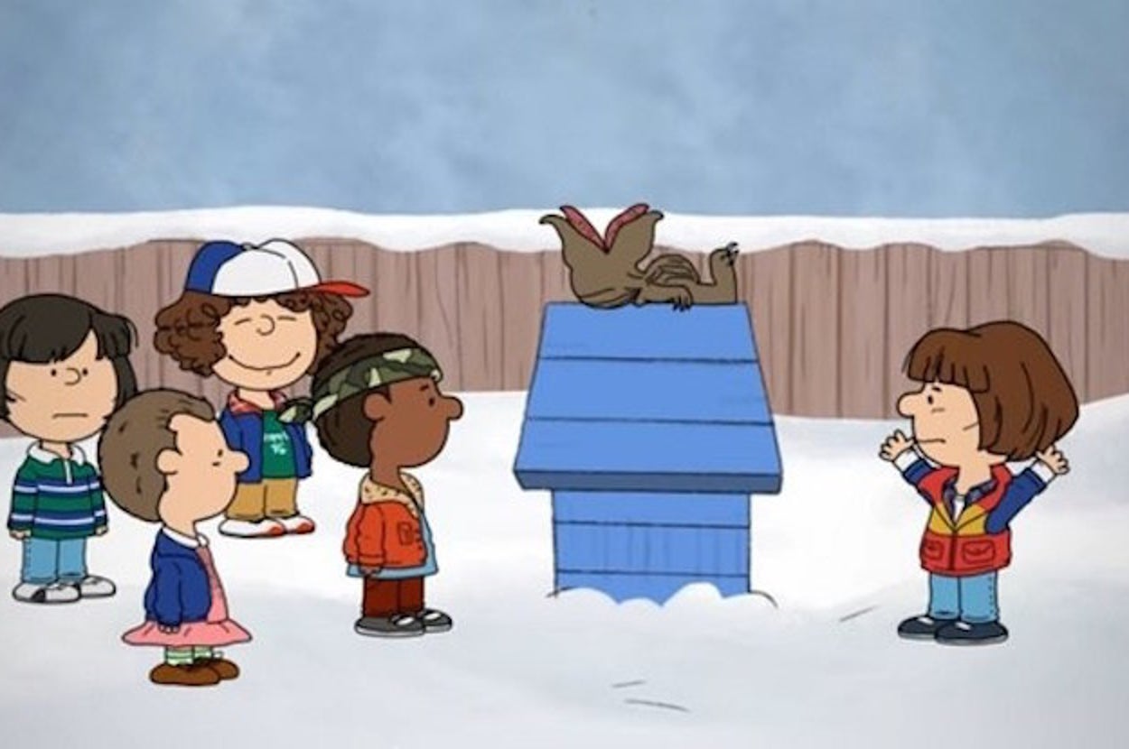 You Need To See The "Stranger Things" Gang As "Peanuts" Characters