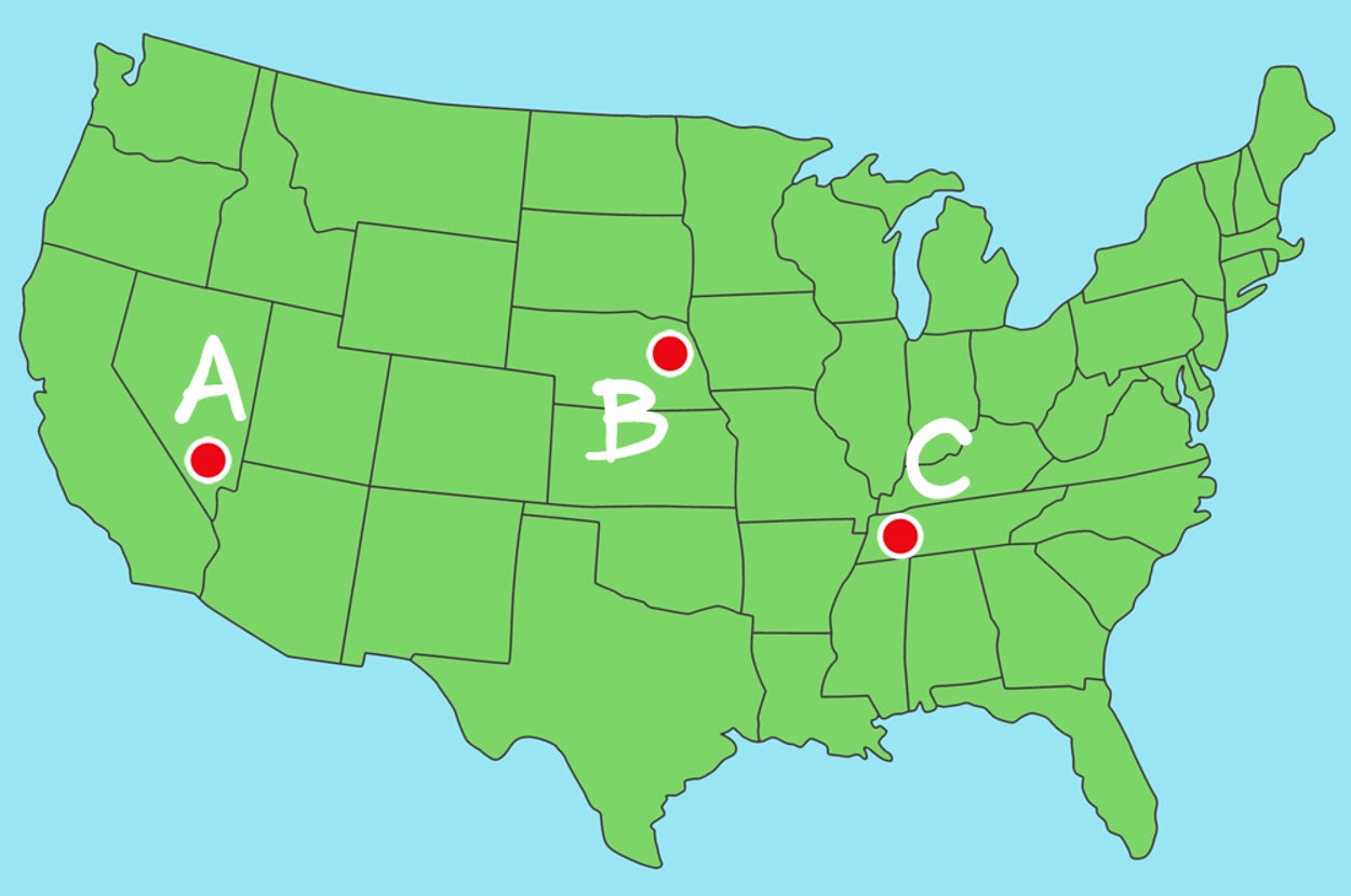 Can You Find 15/20 Of These US Cities On A Map?