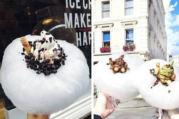 Candyfloss Cloud Ice Cream Is Here And It's Fucking Magical