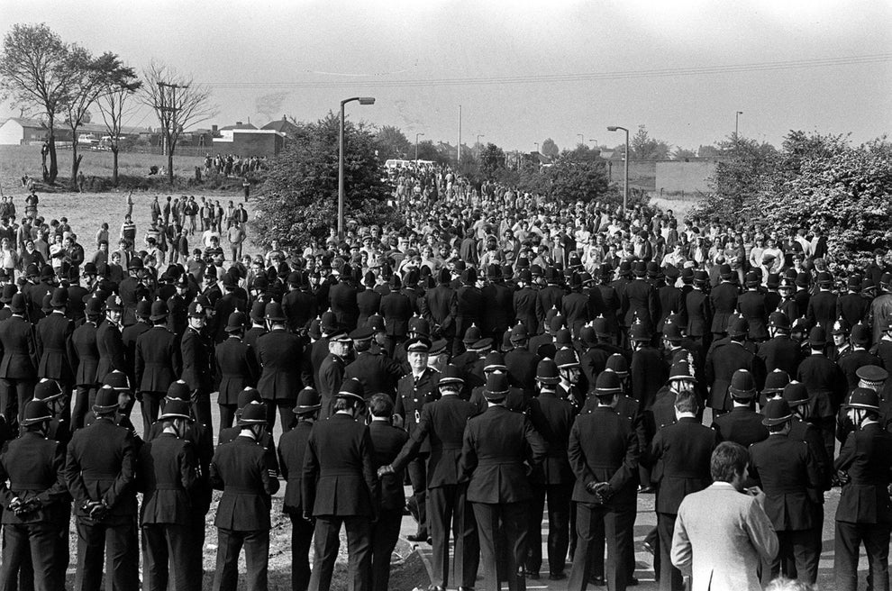 In Pictures: The Brutal Clashes Between Police And Miners During The ...