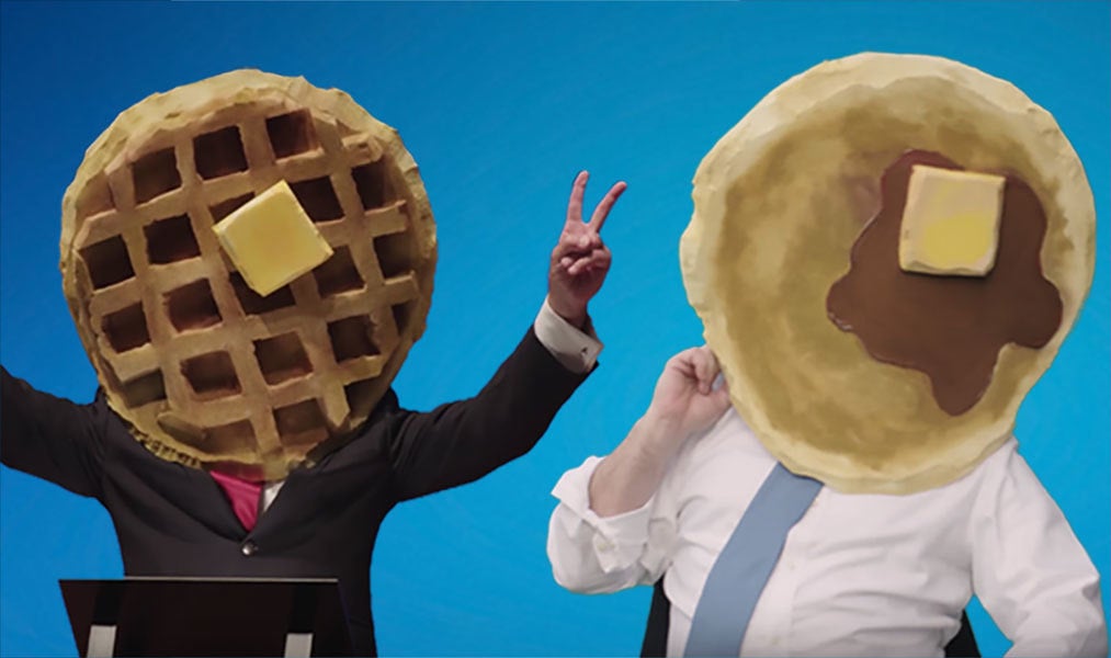 Are You A Pancake Person Or A Waffle Person?