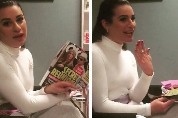 Lea Michele Perfectly Poked Fun At A Gossip Story About Herself