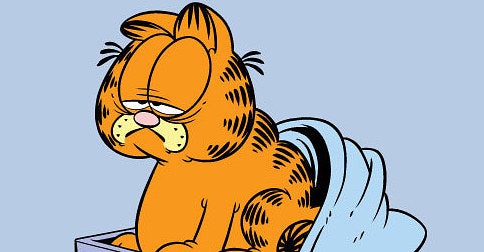 12 reações do Garfield que poderiam facilmente ter vindo de você