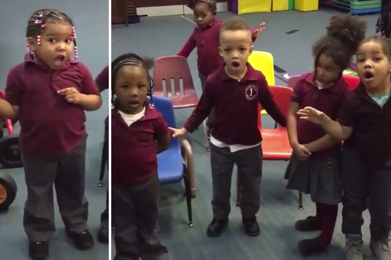 People Are Smiling And Crying Over These 4-Year-Olds Trying The ...