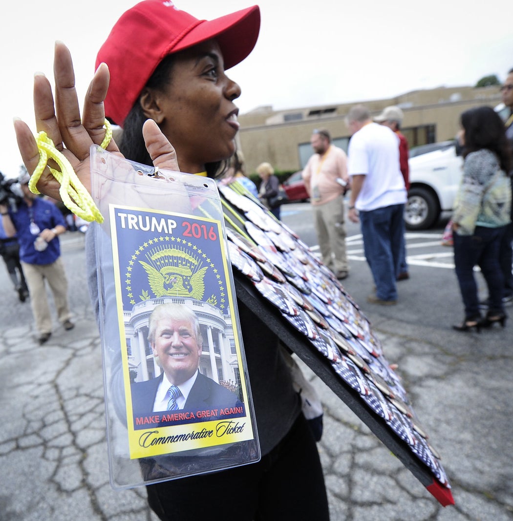 These Vendors Made A Killing Selling Trump Swag