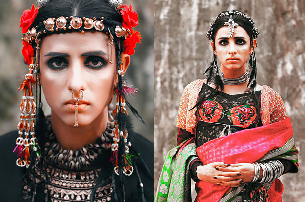 Pakistan's First Trans Model Did An Absolutely Stunning Fashion Photoshoot