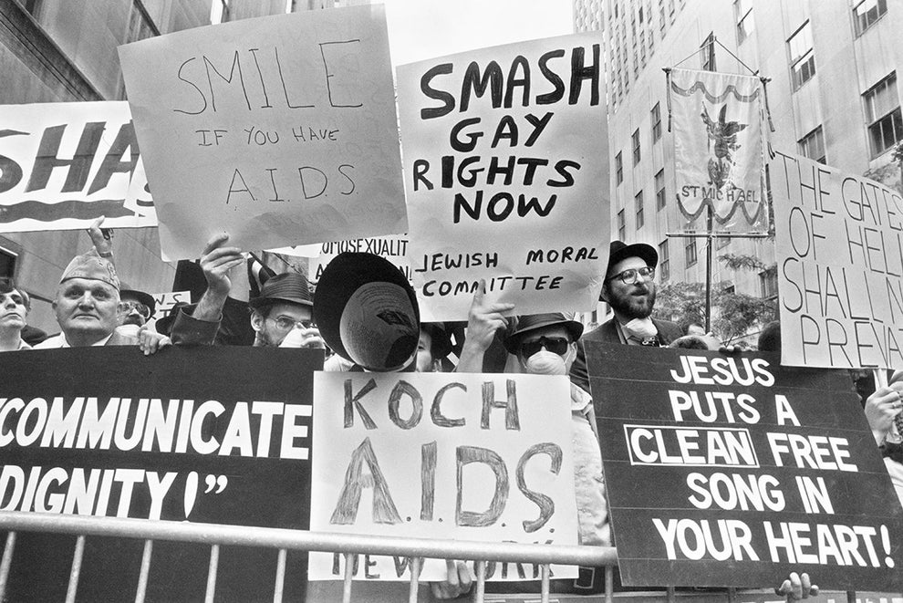 26 Powerful Photos Of The US AIDS Crisis In The '80s