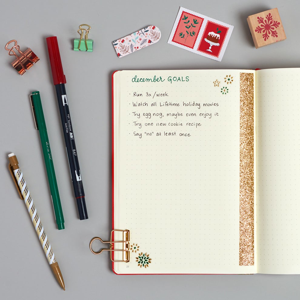 21 Very Merry Christmas Bullet Journal Ideas