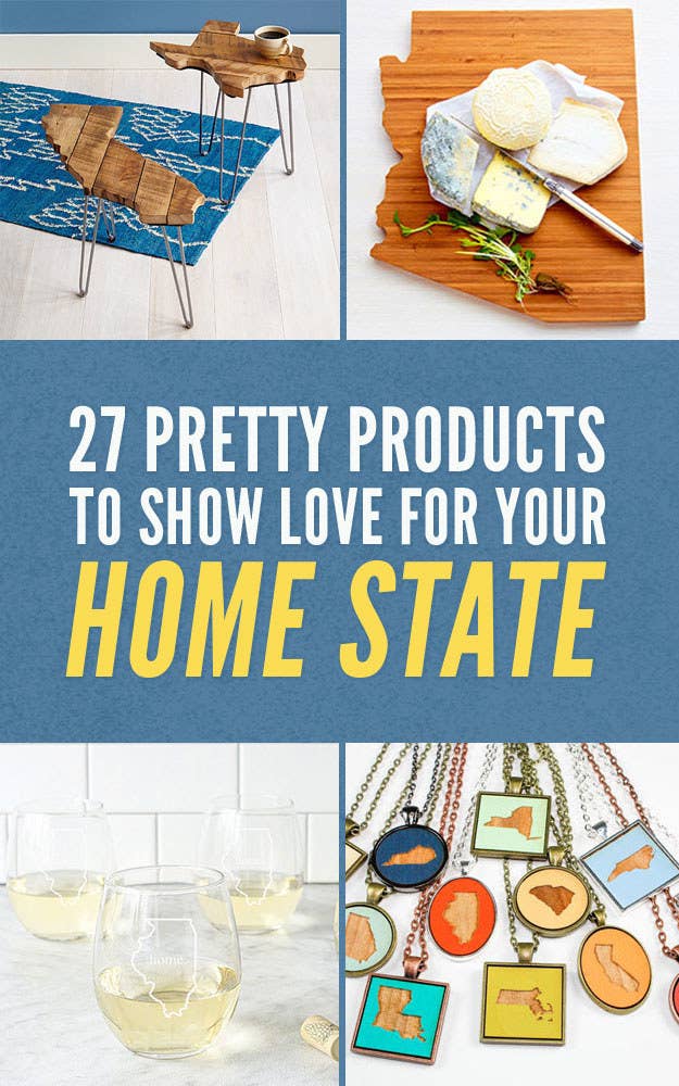 27 Pretty Products To Show Love For Your Home State