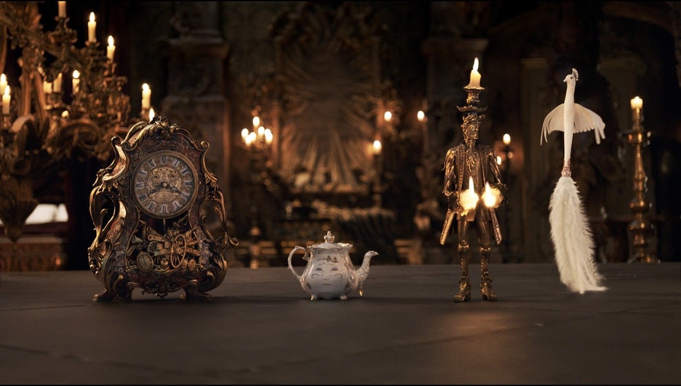 Here's Our First Look At Emma Watson In Belle's Gold Dress
