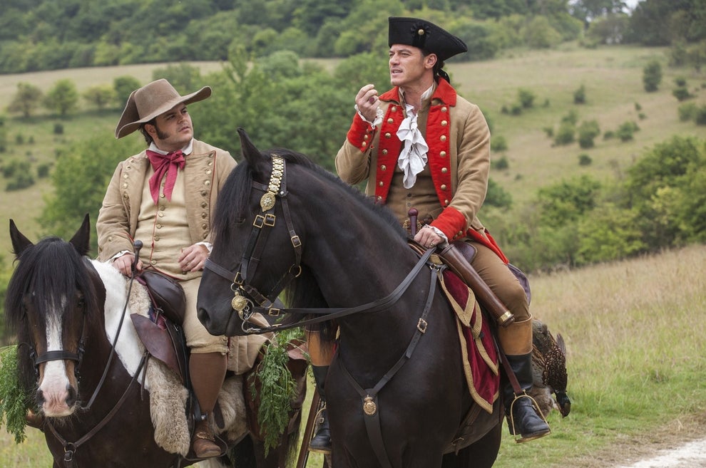 Here's Our First Look At Emma Watson In Belle's Gold Dress