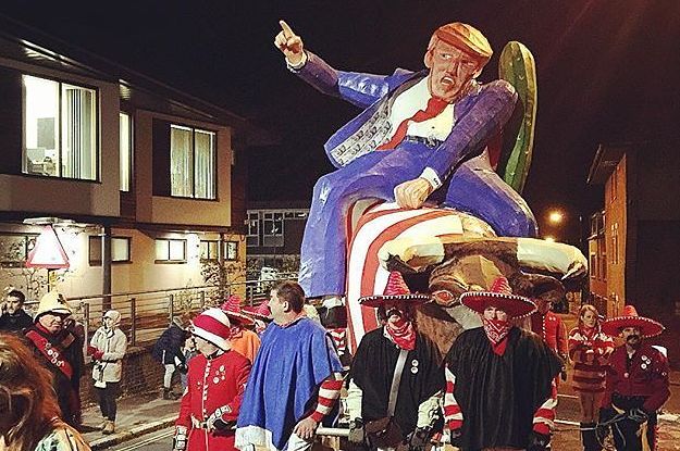 British Towns Are Burning Effigies Of Donald Trump - BuzzFeed News