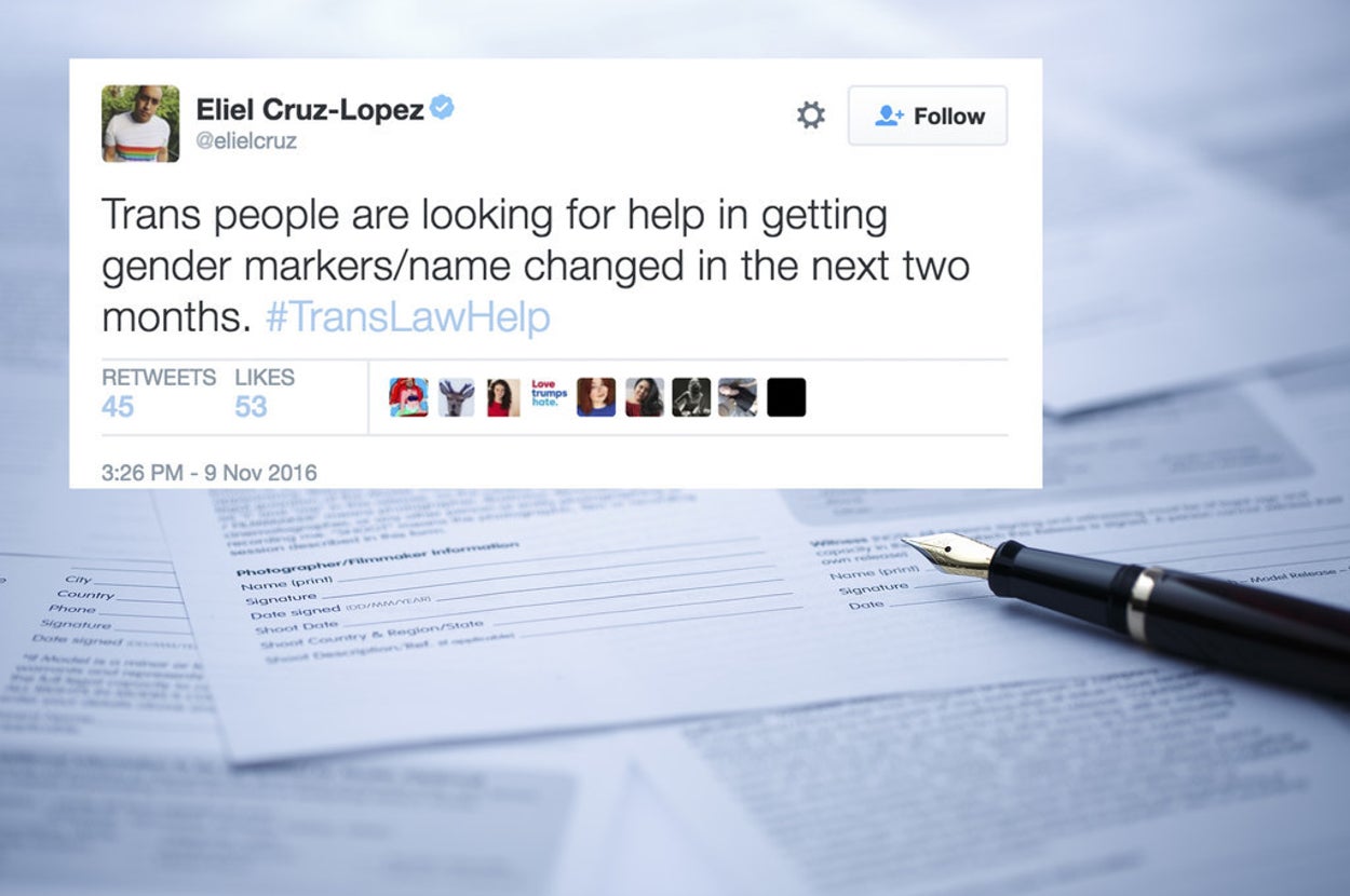 Transgender People Are Connecting With Lawyers On Twitter Using # ...
