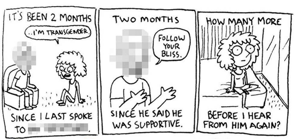 This Cartoonist Is Illustrating What It's Really Like To Transition