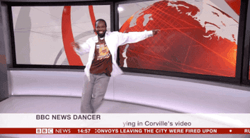 The Guy Who Dances To The BBC News Theme Just Danced The News Theme On ...