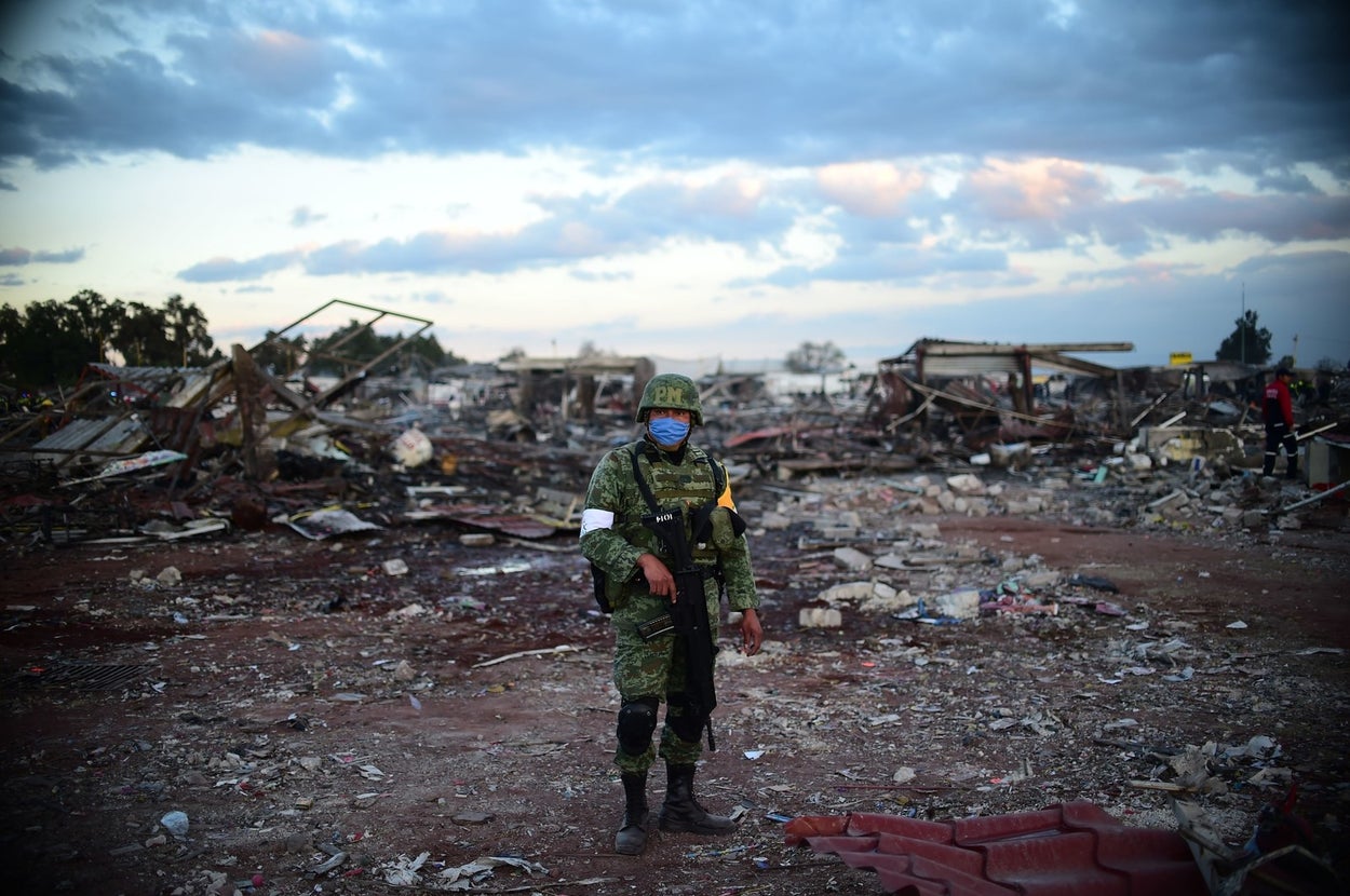These Pictures Show The Devastation Of The Fireworks Explosion In Mexico