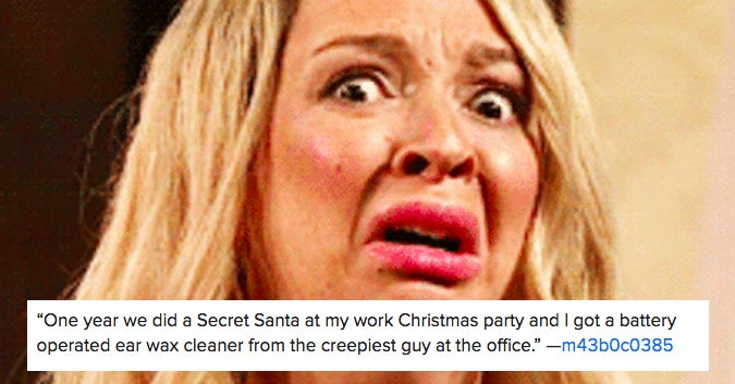19 People Who Got The Worst Secret Santa Gifts In History