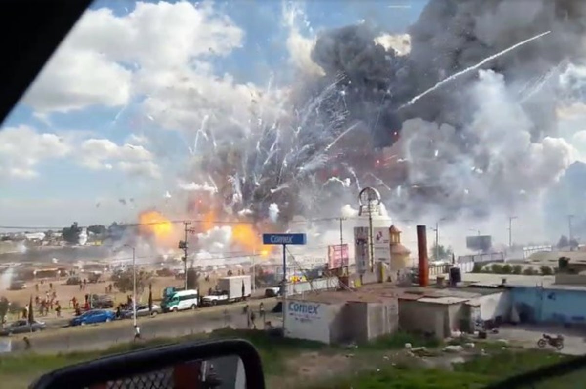 Death Toll In Mexico Fireworks Explosion Rises To At Least 35