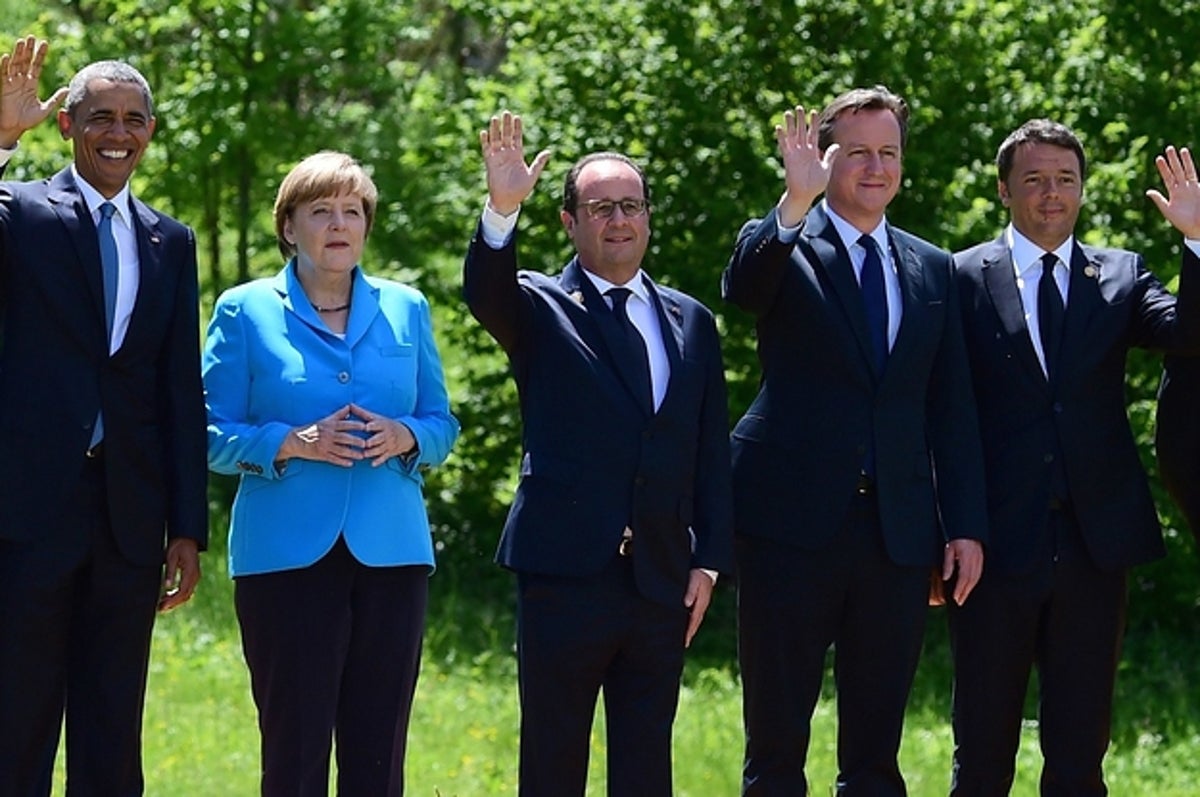 This One Incredible Photo Shows How Brutal 2016 Has Been On World Leaders